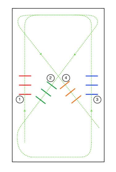 Canter Pole Exercises to Improve Jumping Rhythm